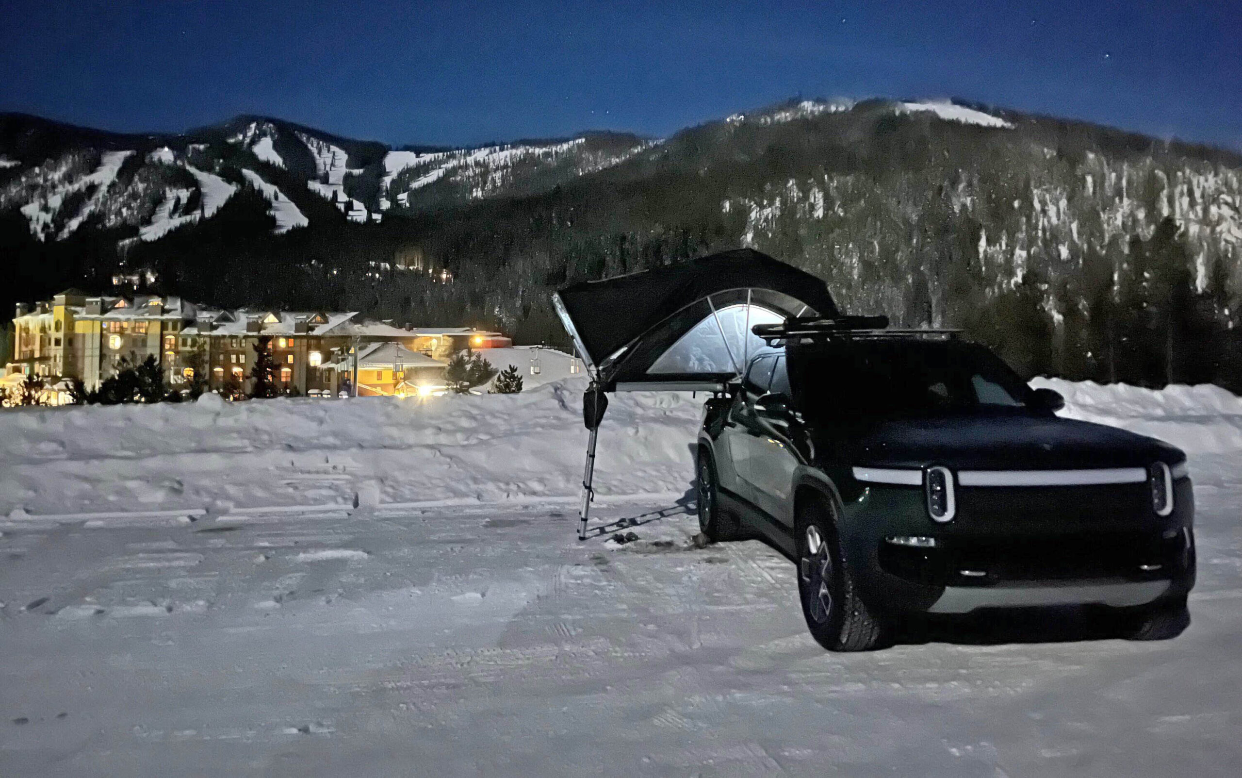 First winter overnight in the RTT on R1T | Rivian Forum - R1T R1S R2 R3 ...