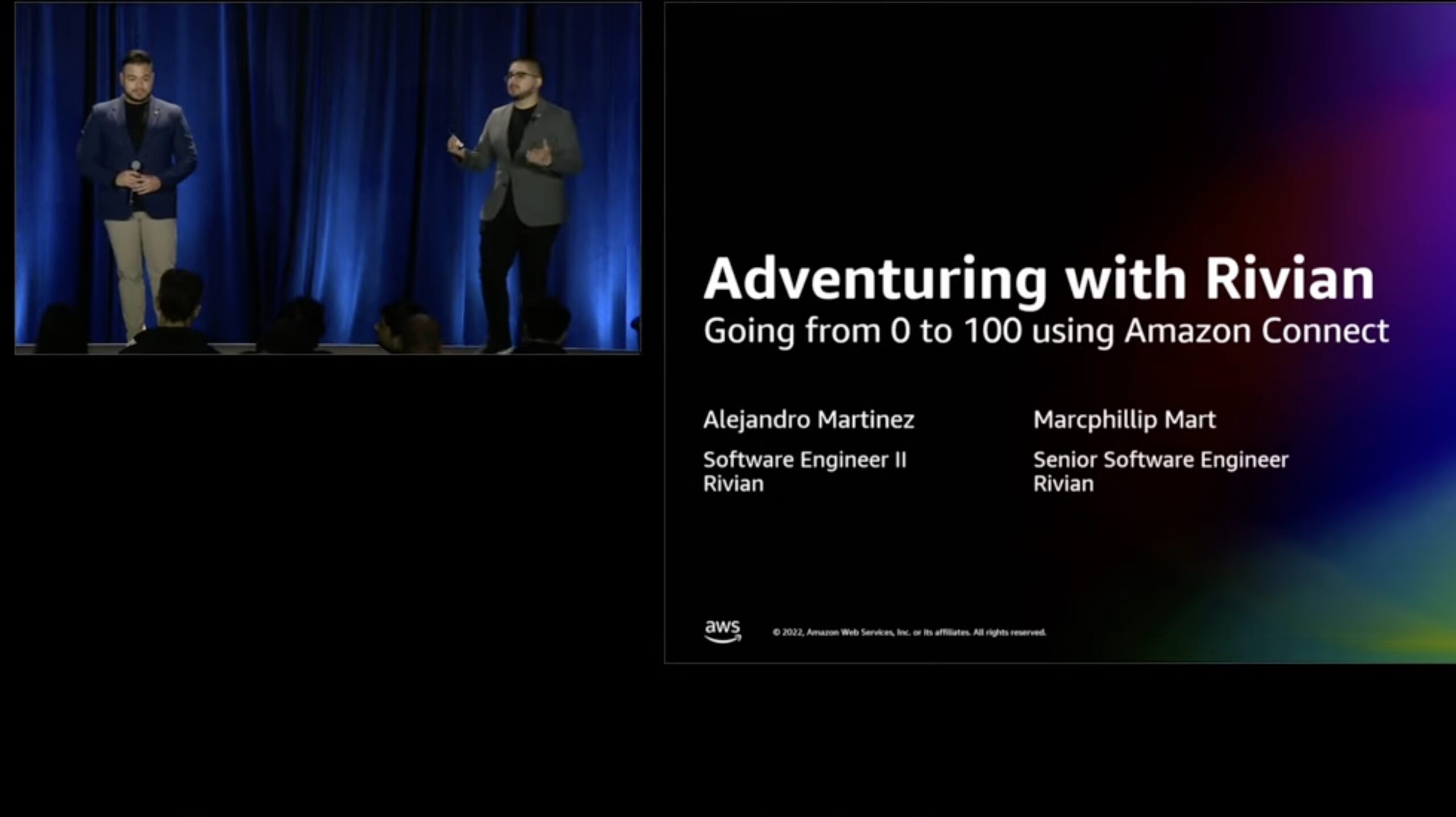AWS re:Invent session with Rivian software engineers | Rivian Forum ...