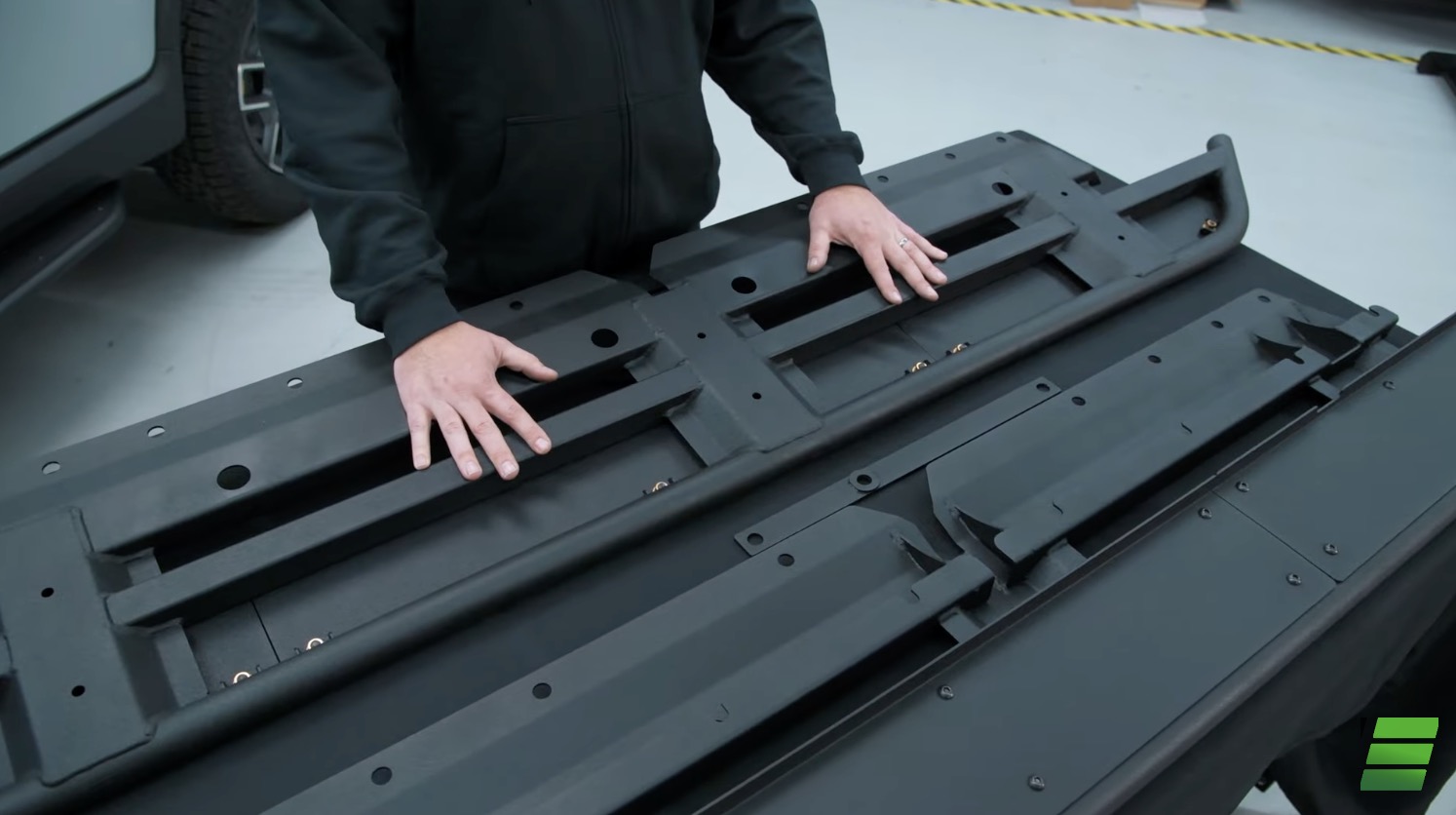 DCE Rock Slider Product Overview & Install video for Rivian R1T / R1S ...