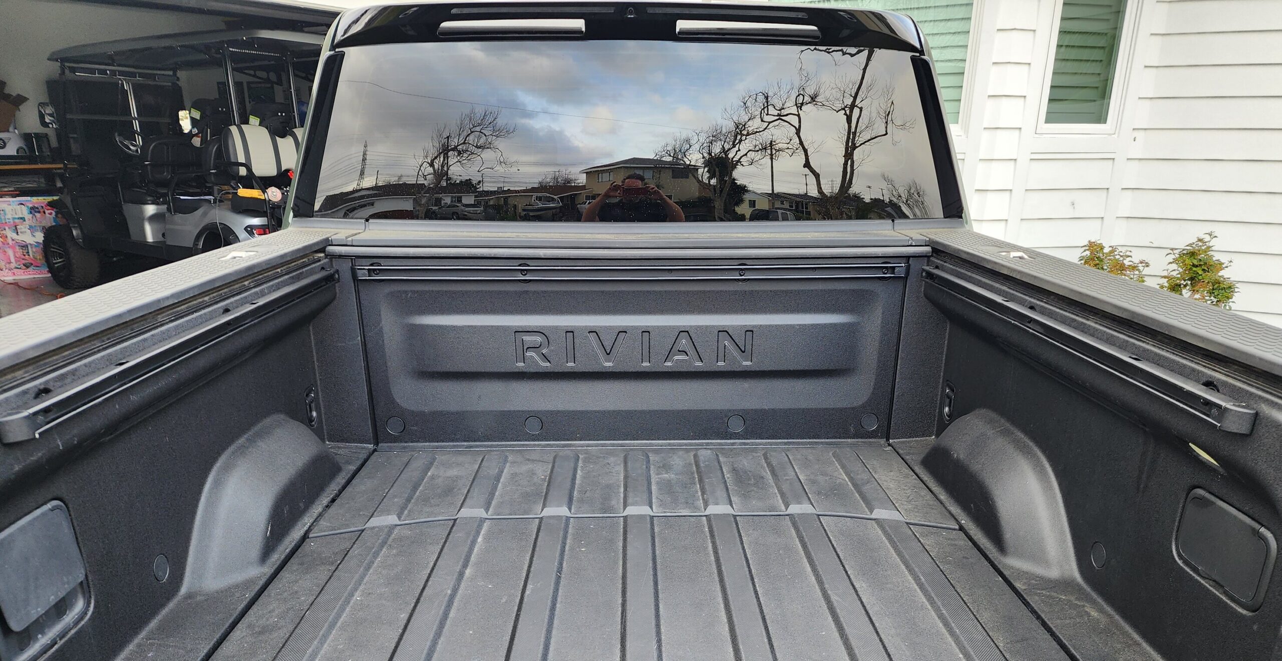 R1T bed tie down rails installed (adopted from Tacoma) | Rivian Forum ...