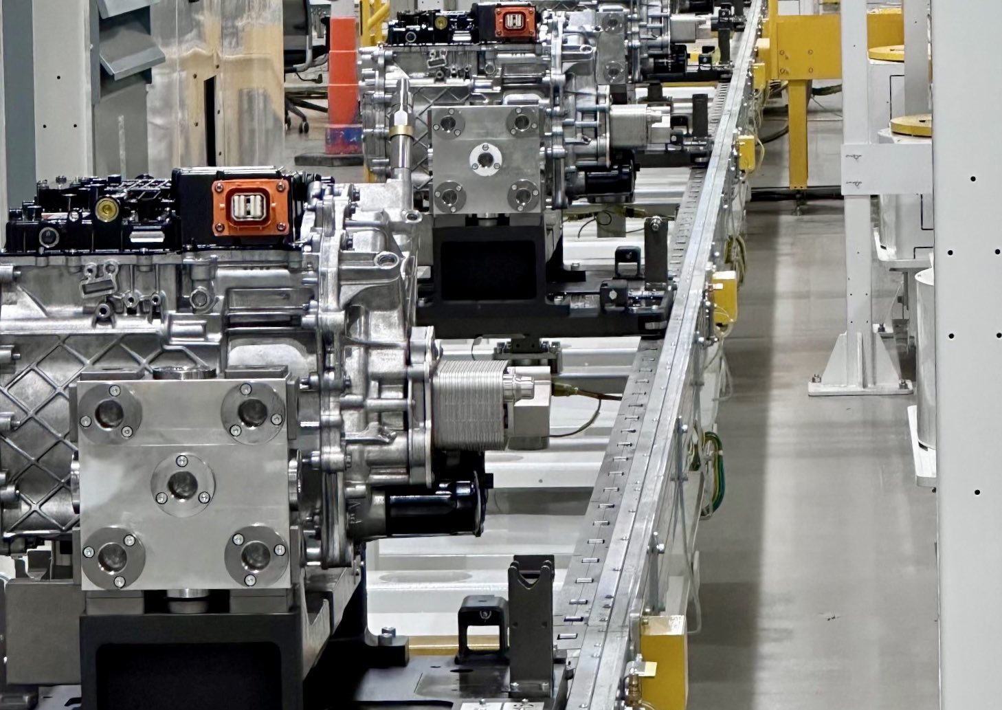 RJ shows "Ramping production of our new [Dual-Motor R1] Enduro drive ...