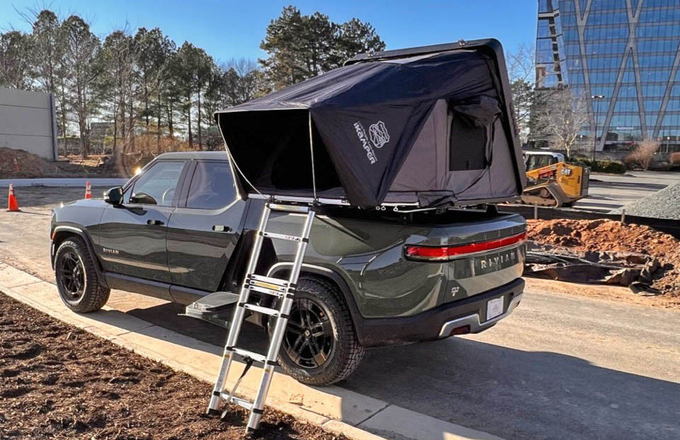 iKamper Mini 3.0 Fits R1T Bed Perfectly | Rivian Forum - R1T R1S R2 R3 ...