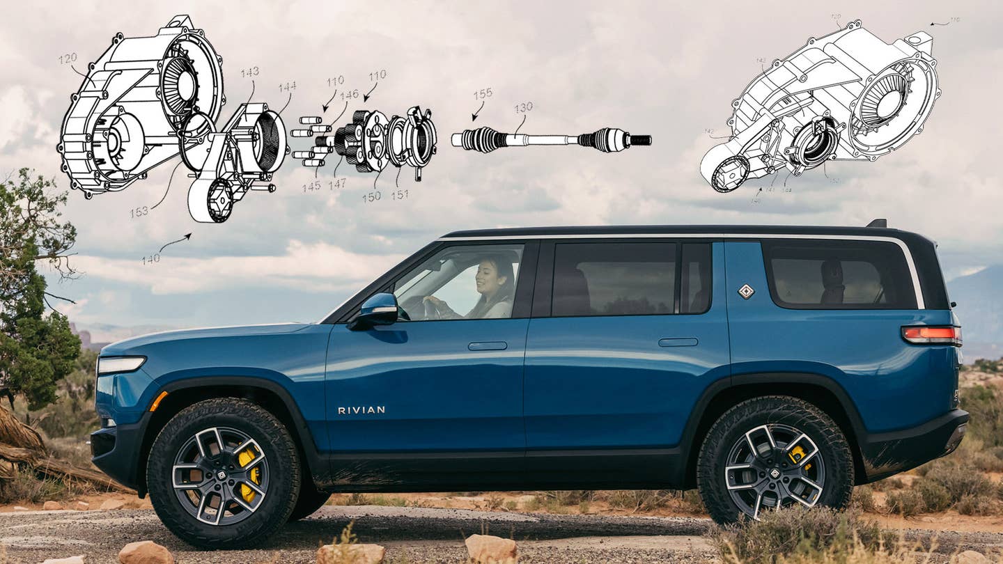 Rivian Patents Low-Range Crawler Gearbox (Bolt-on) for Off-Roading ...