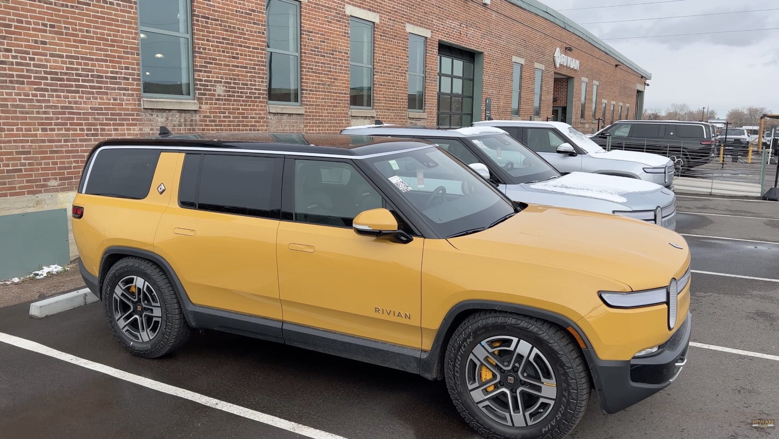 Rivian Dad Episode: Recall #2 | Amazon Van | Compass Yellow R1S | White ...