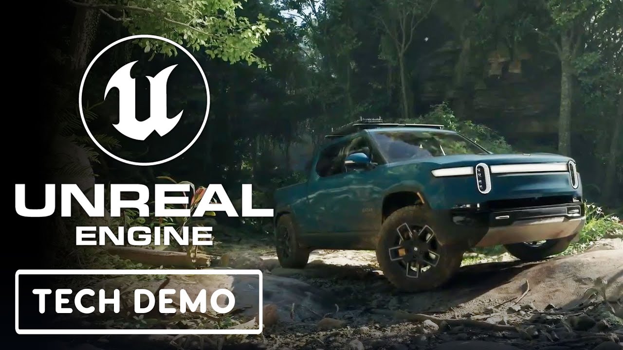 Rivian R1T used for Unreal Engine 5.2 - Next-Gen Graphics Tech Demo ... Rivian R1T used for Unreal Engine 5.2 - Next-Gen Graphics Tech Demo ...