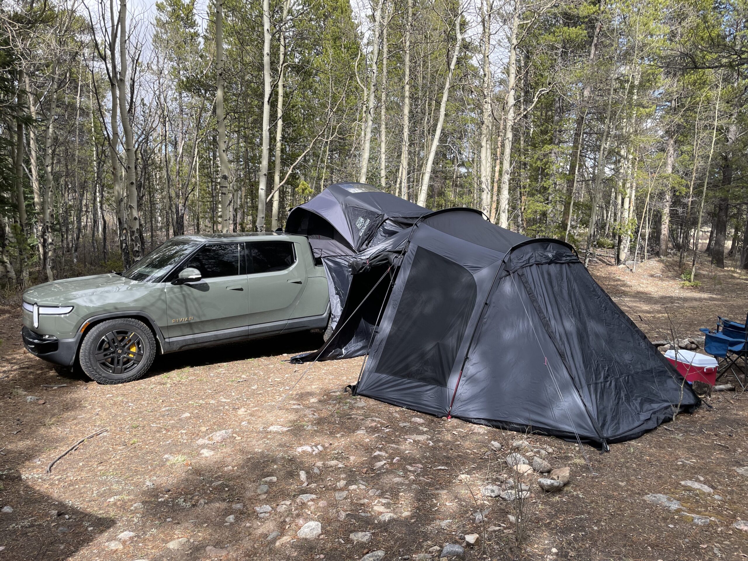 iKamper Annex room tent - tested and recommended | Rivian Forum - R1T ...