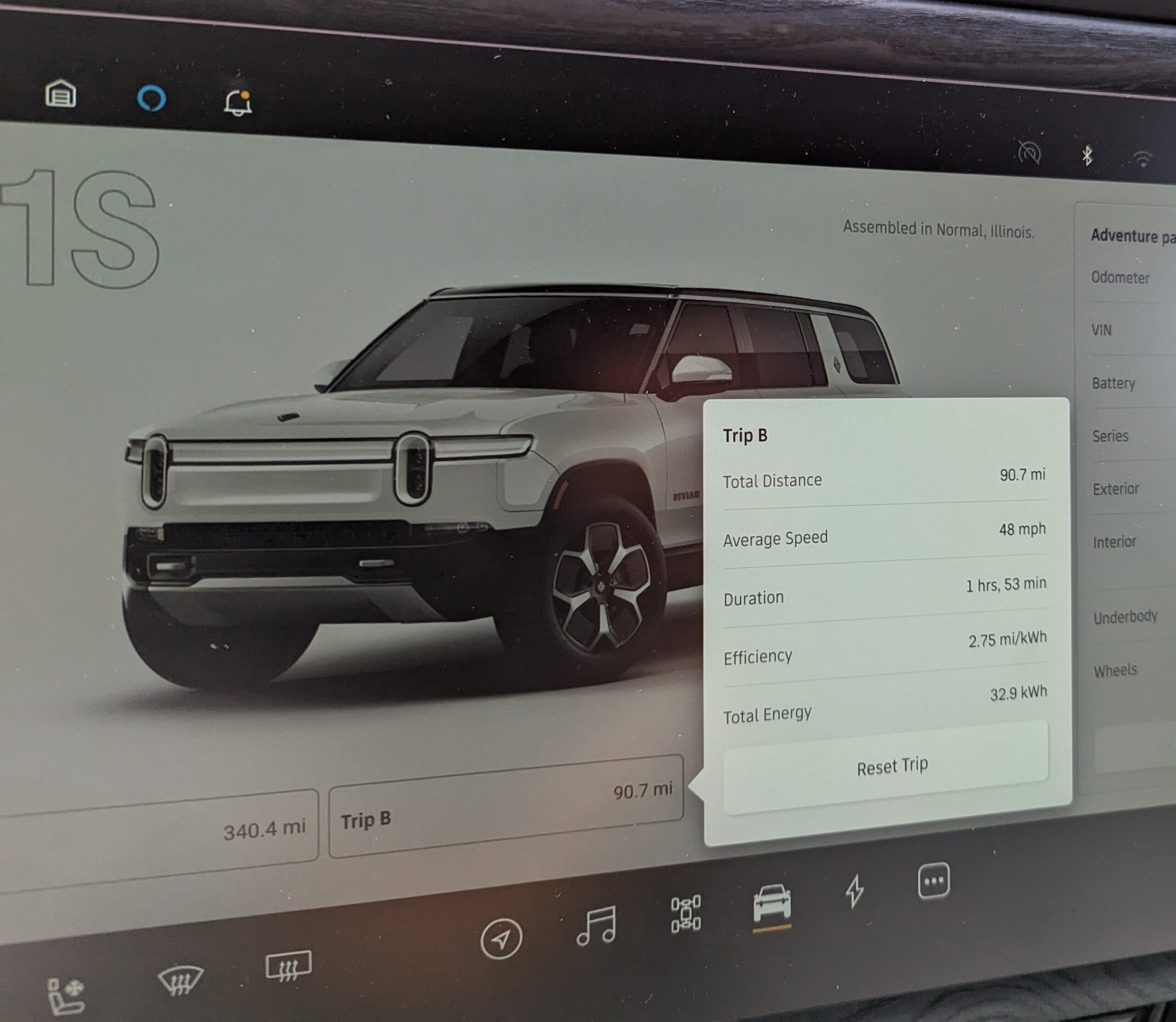 First Road Trip in R1S – Observations/Range/Questions | Rivian Forum ...