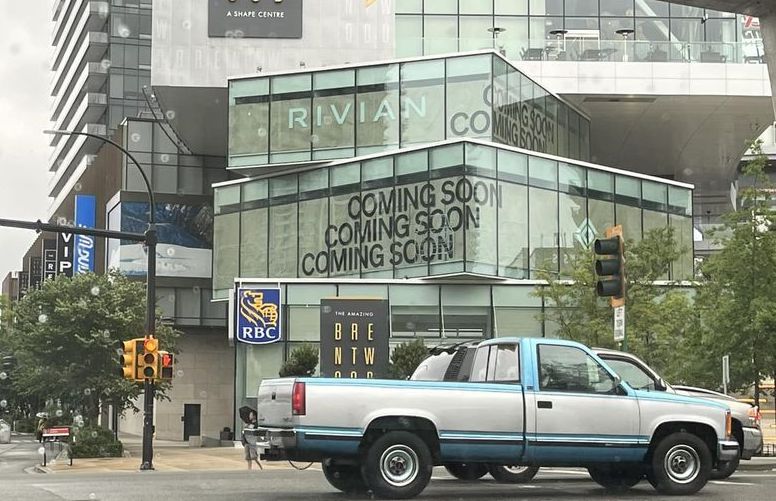 New Rivian hub / sales center / showroom incoming @ Burnaby BC ...