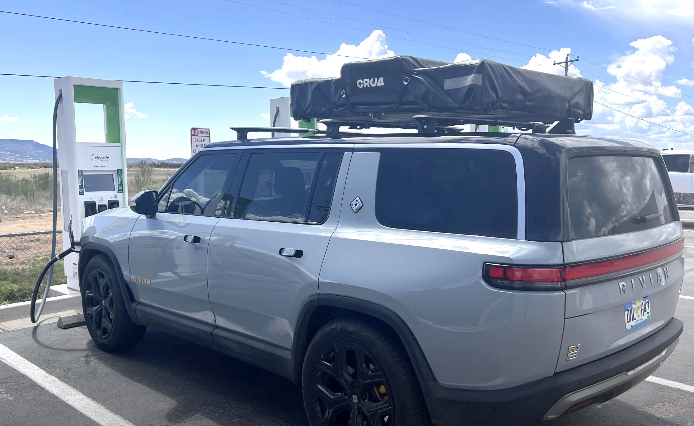 700 mile road trip with R1S Rooftop Tent -- efficiency / range numbers ...