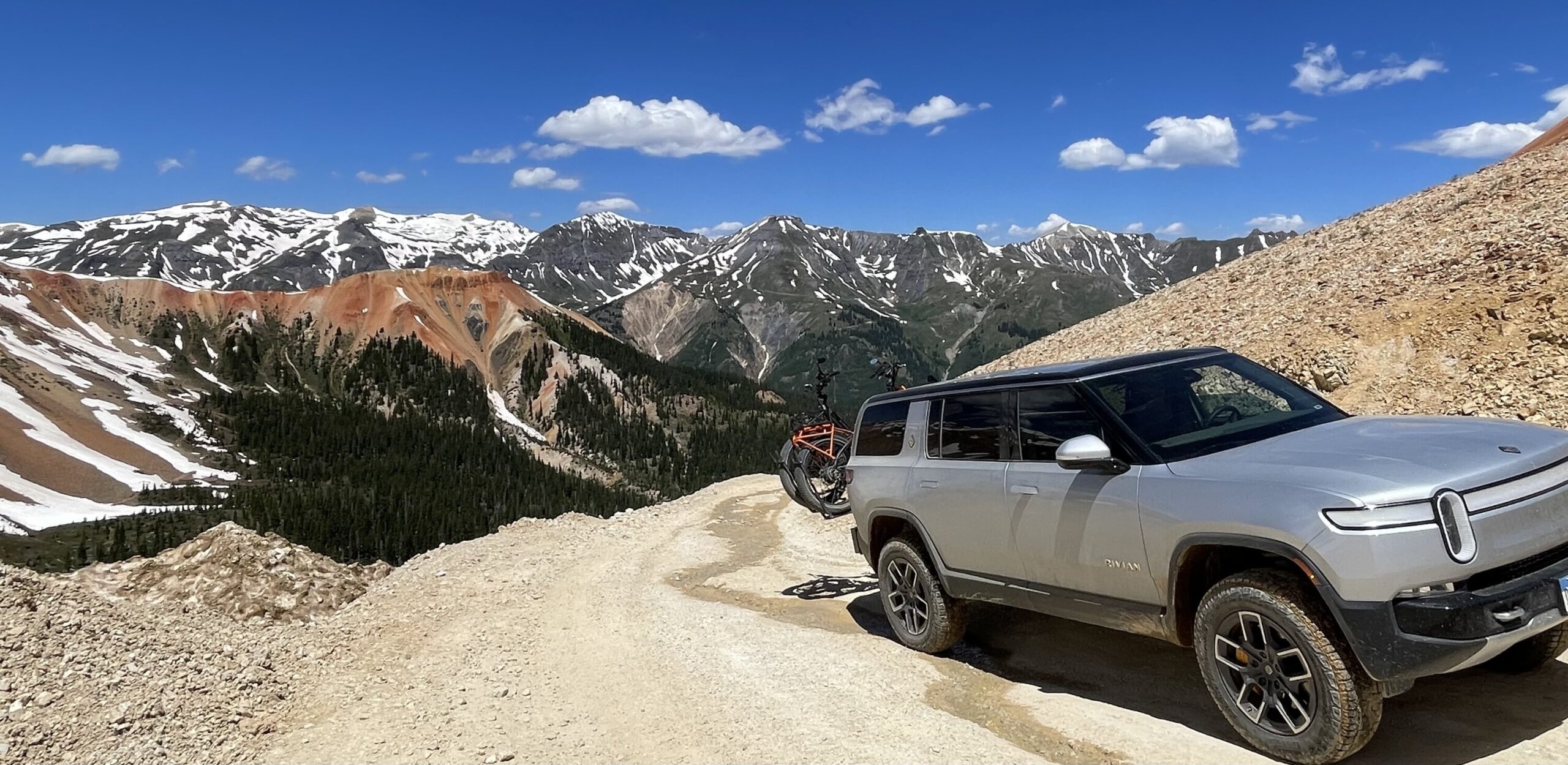 First R1S ascent of Engineer Pass, Colorado? (Elevation 12,800 ft ...