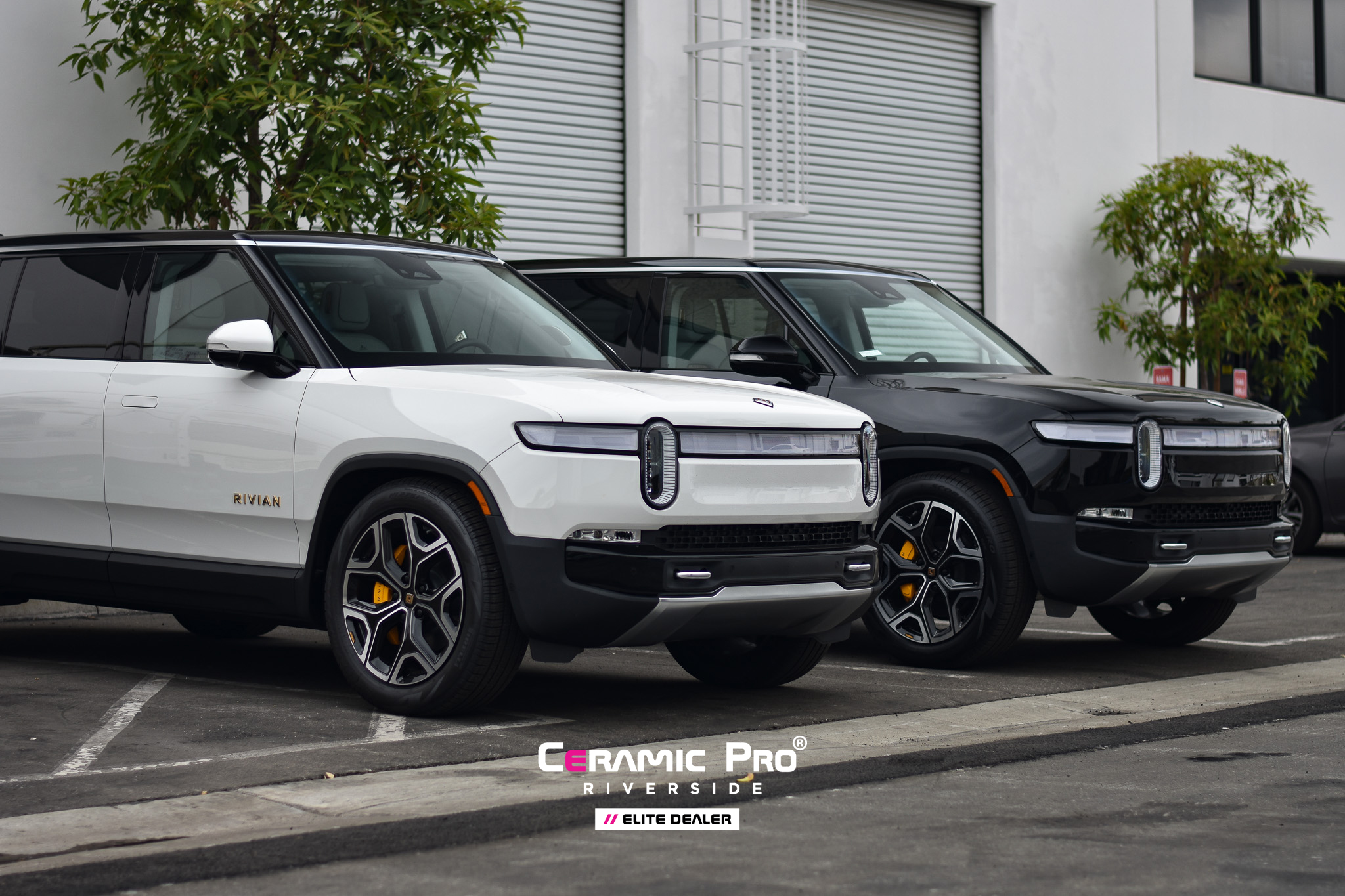 Rivians Getting Protected by Ceramic Pro Riverside / Vaia Design ...