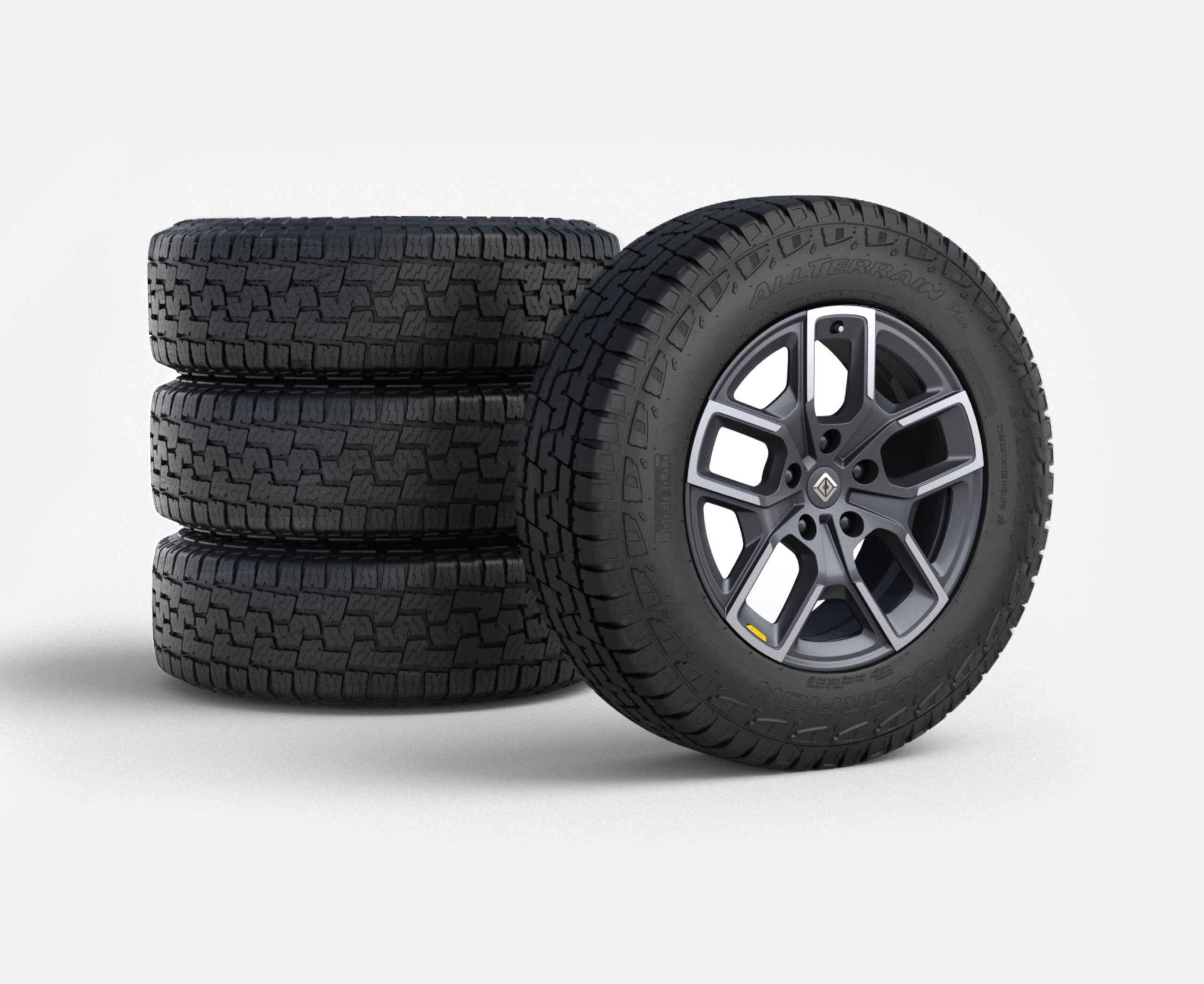List of compatible tires (for each Rivian factory wheel diameter ...
