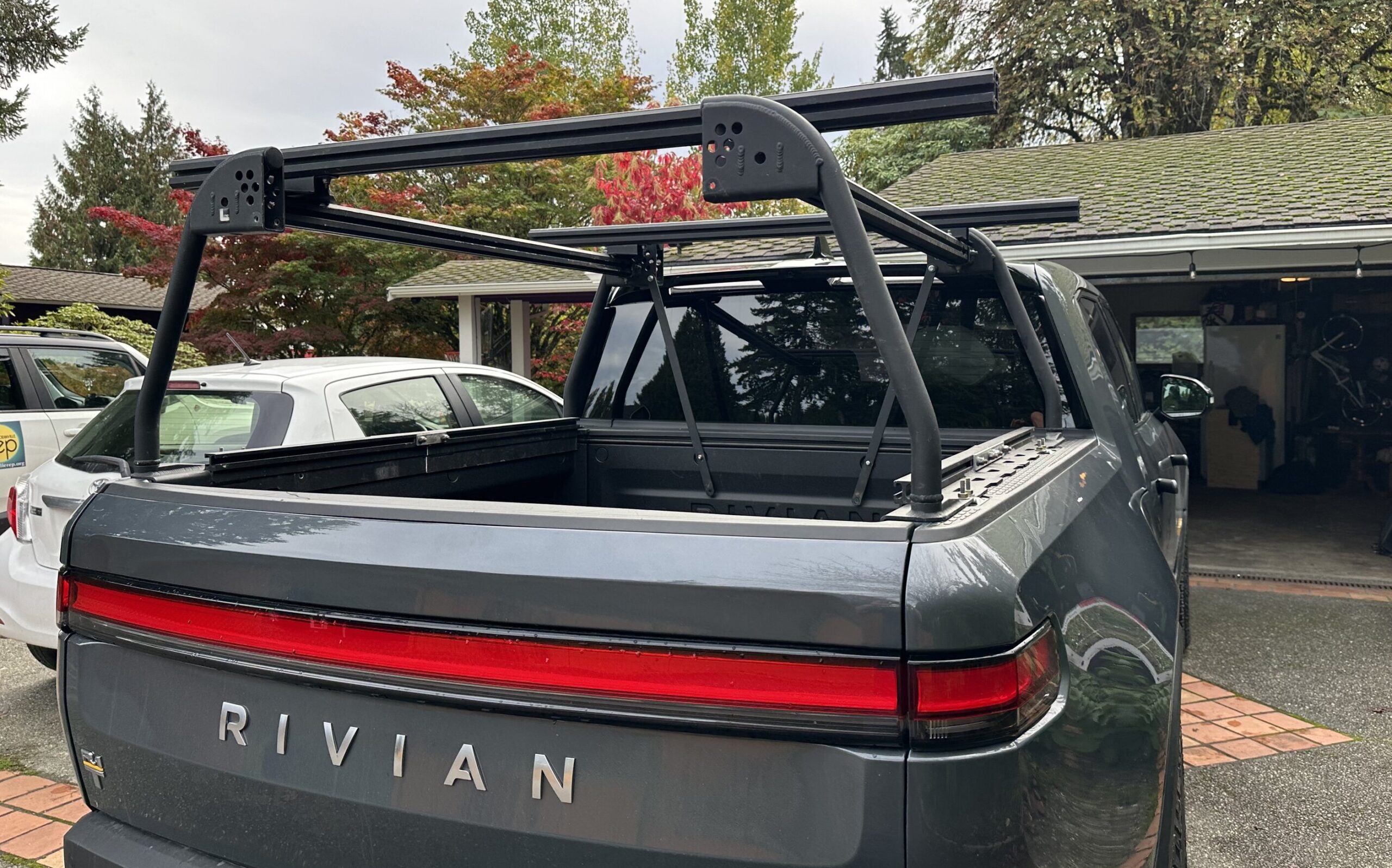 DIY Leitner bed rack adapted to R1T | Rivian Forum - R1T R1S R2 R3 News ...