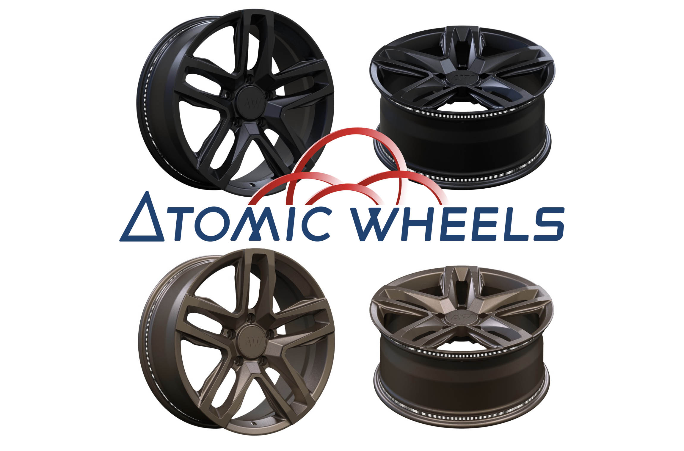 20-inch [AW10] Forged wheels by Atomic Wheels | Rivian Forum - R1T R1S ...