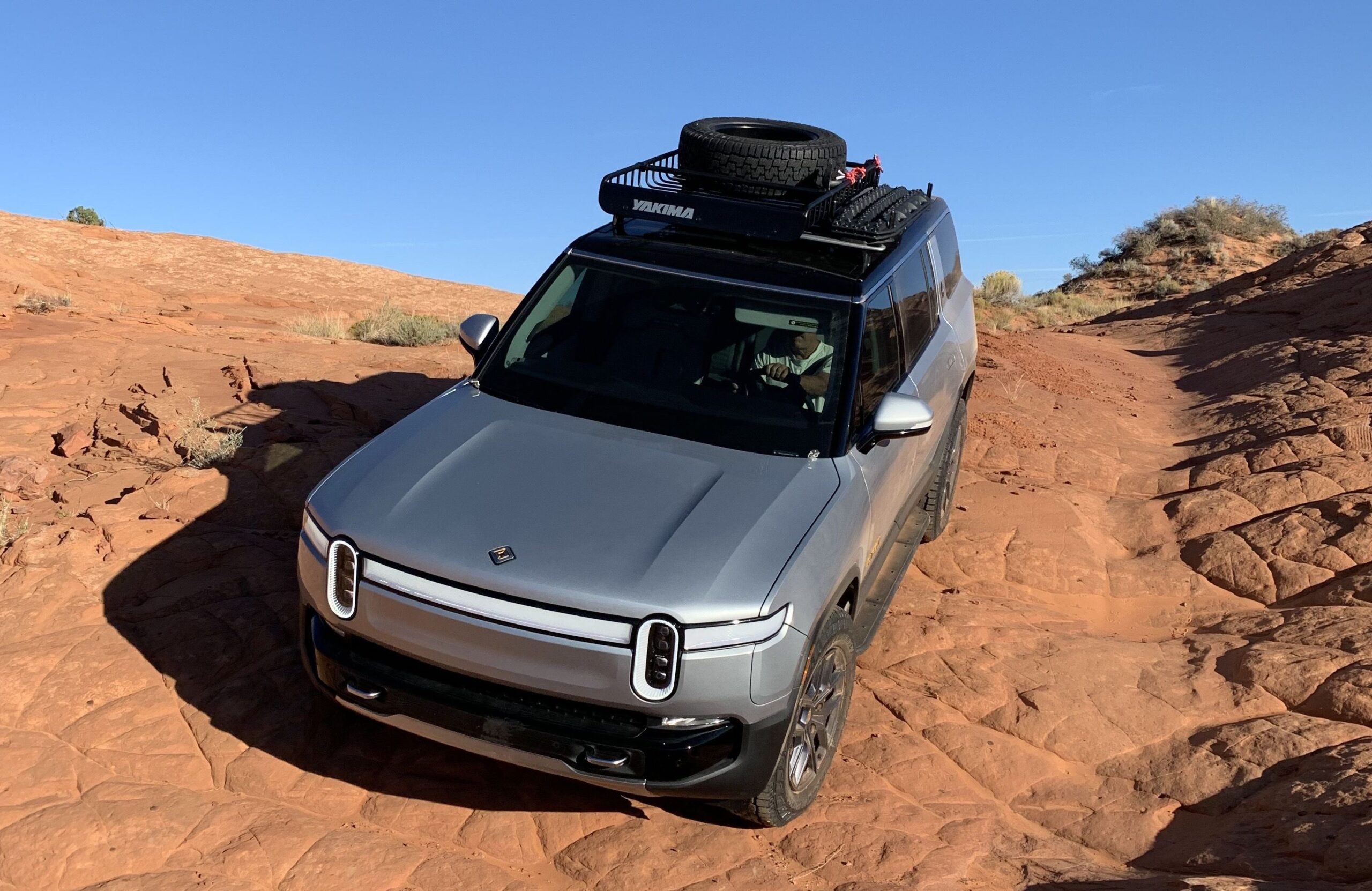 Autoweek review from the desert: Rivian R1S SUV Eclipses the ...