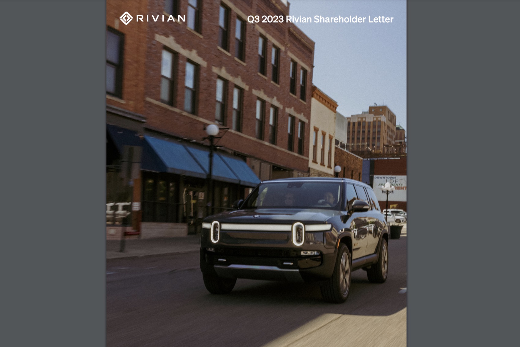 2023 Q3 earnings (beat) results! Rivian raises production goals ...
