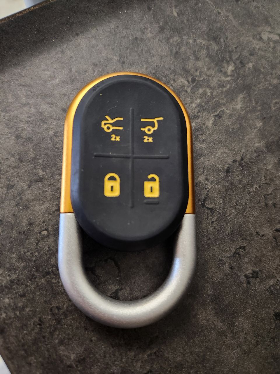 Painted / Colored Key Fob Buttons... so simple, HUGE difference. RJ ...