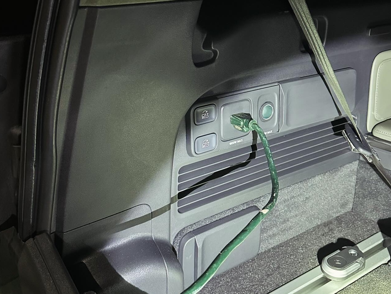 Rivian to the rescue! 120v plug keeps sump pumps running during storm ...