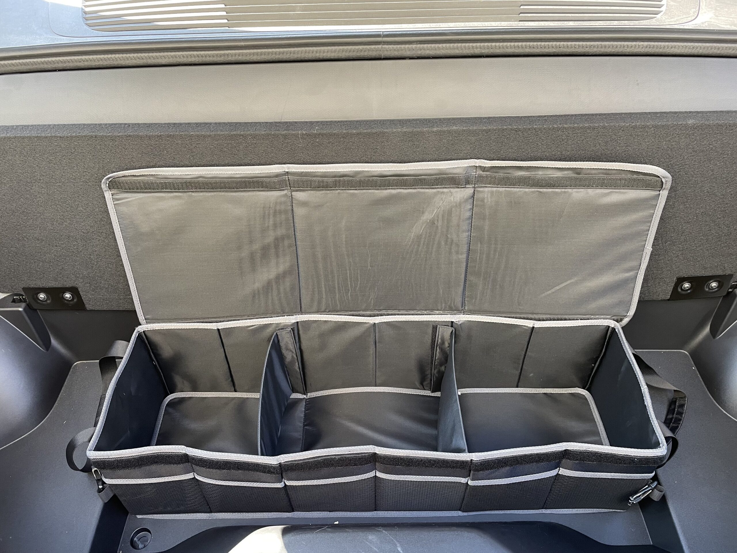 New Custom Frunk Organizer from EVAO | Rivian Forum - R1T R1S R2 R3 ...