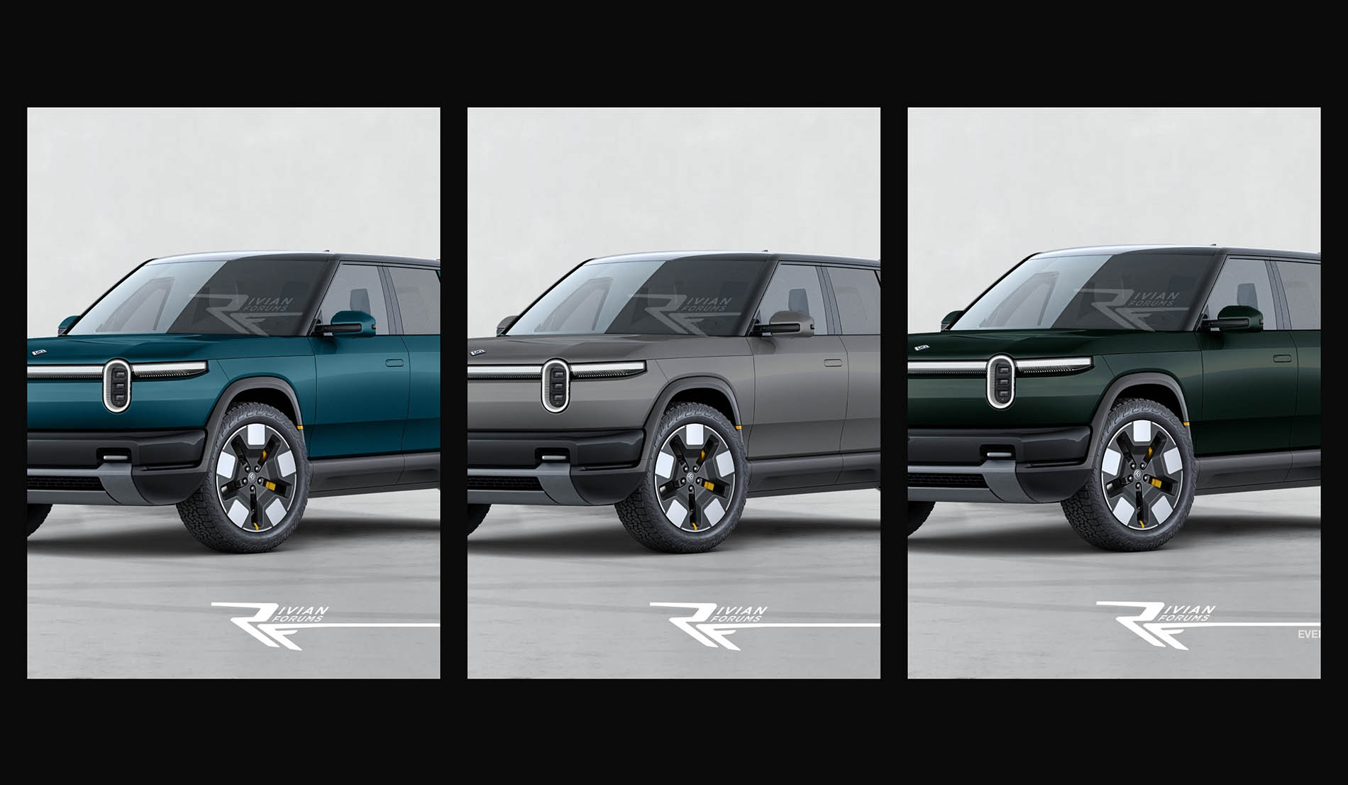 R2 in Teal, Evergreen, Slate ? | Rivian Forum - R1T R1S R2 R3 News ...