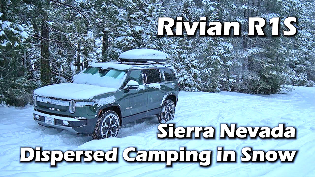 Camping and sleeping in the R1S - a success story | Rivian Forum - R1T ...