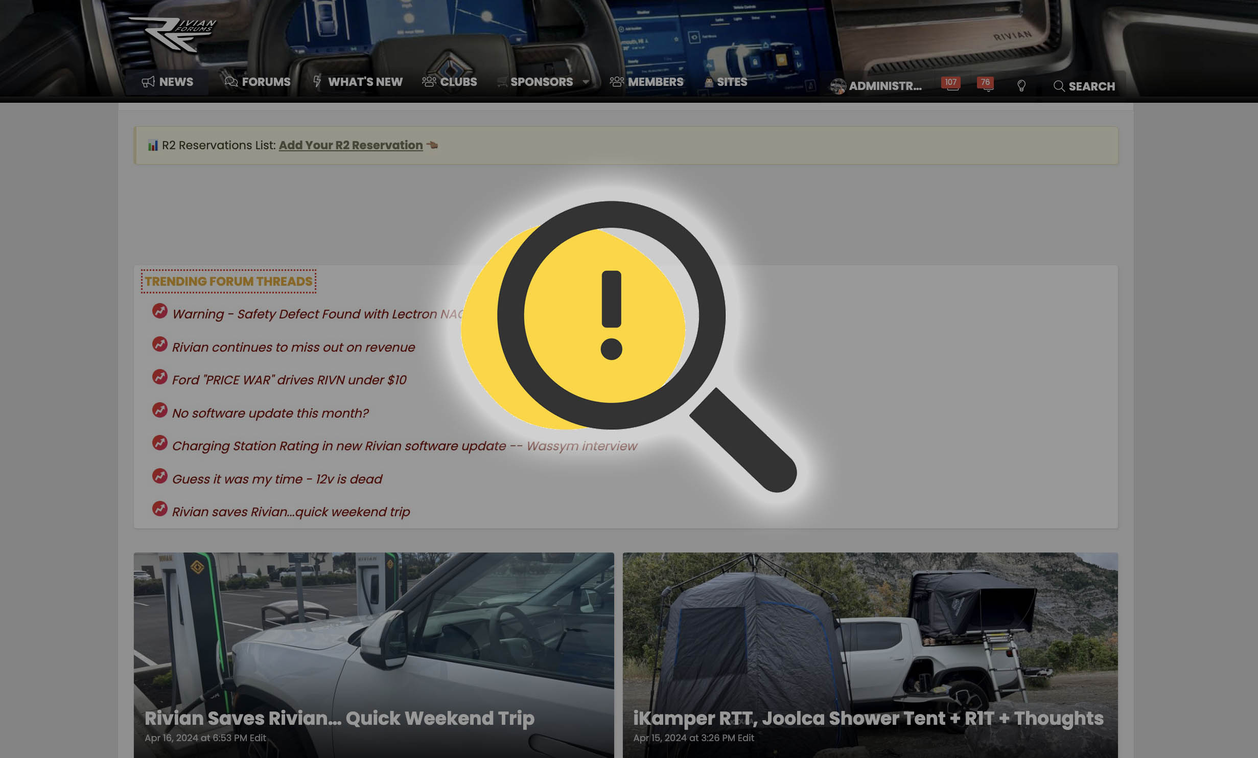 🔔 Keyword Alerts -- Your New Automated Site Search Tool | Rivian Forum ...