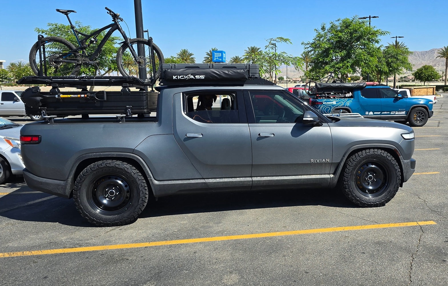 KO3 tires installed on 20" steel wheels rims | Rivian Forum - R1T R1S ...