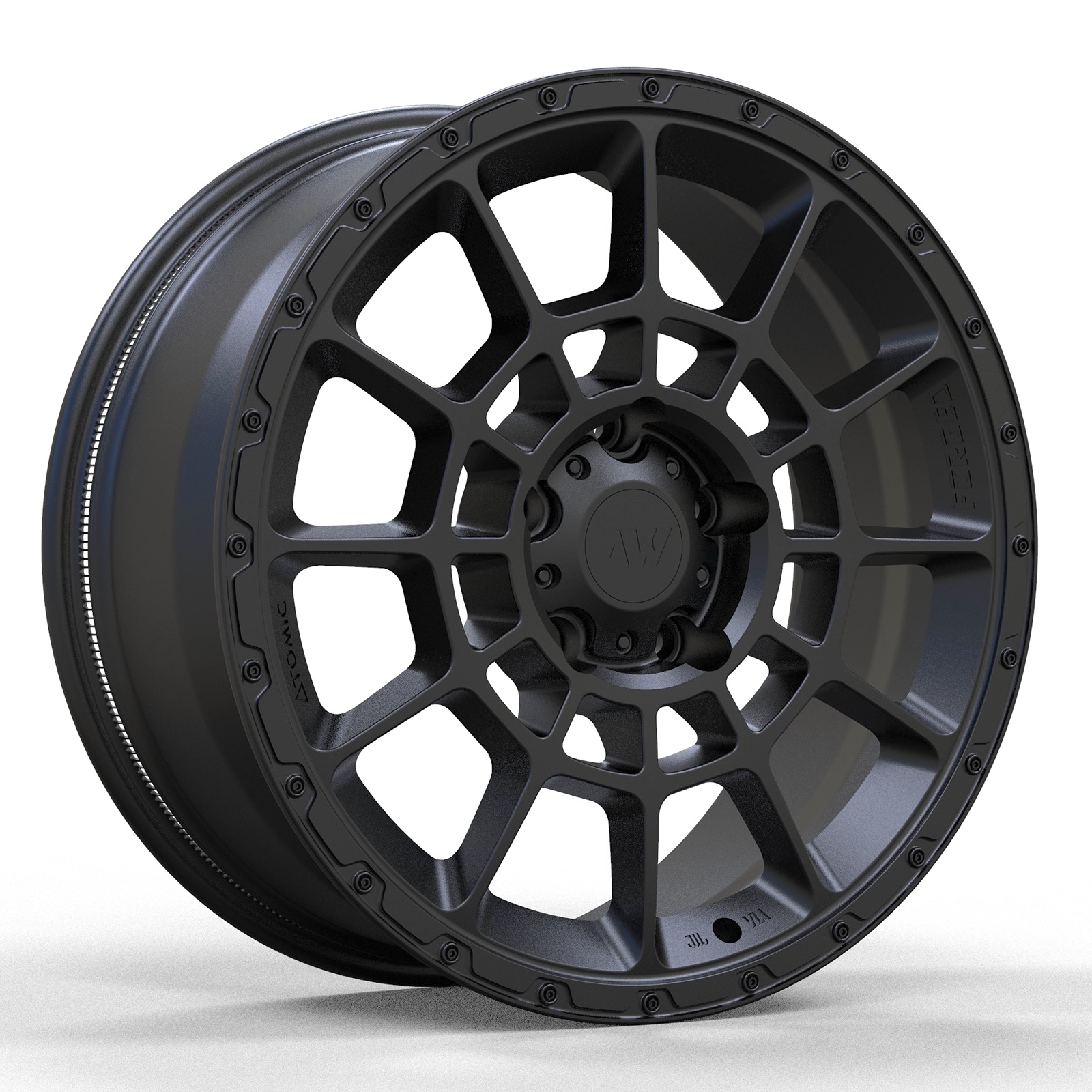 New 20-inch [AW08] Fully Forged Off-Road Wheel for Rivian by Atomic ...