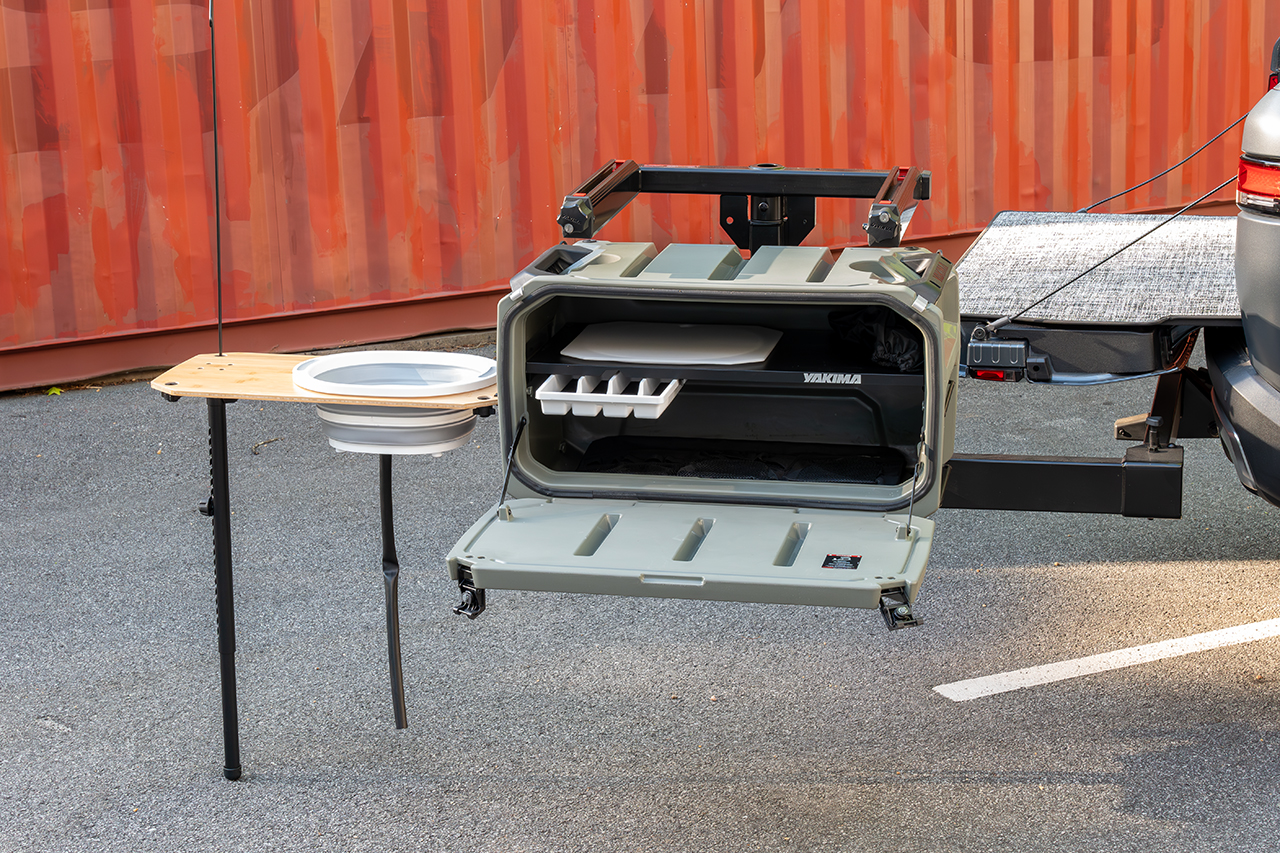 Yakima OpenRange Camp Kitchen - Converted to Electric Cook Top - EV ...