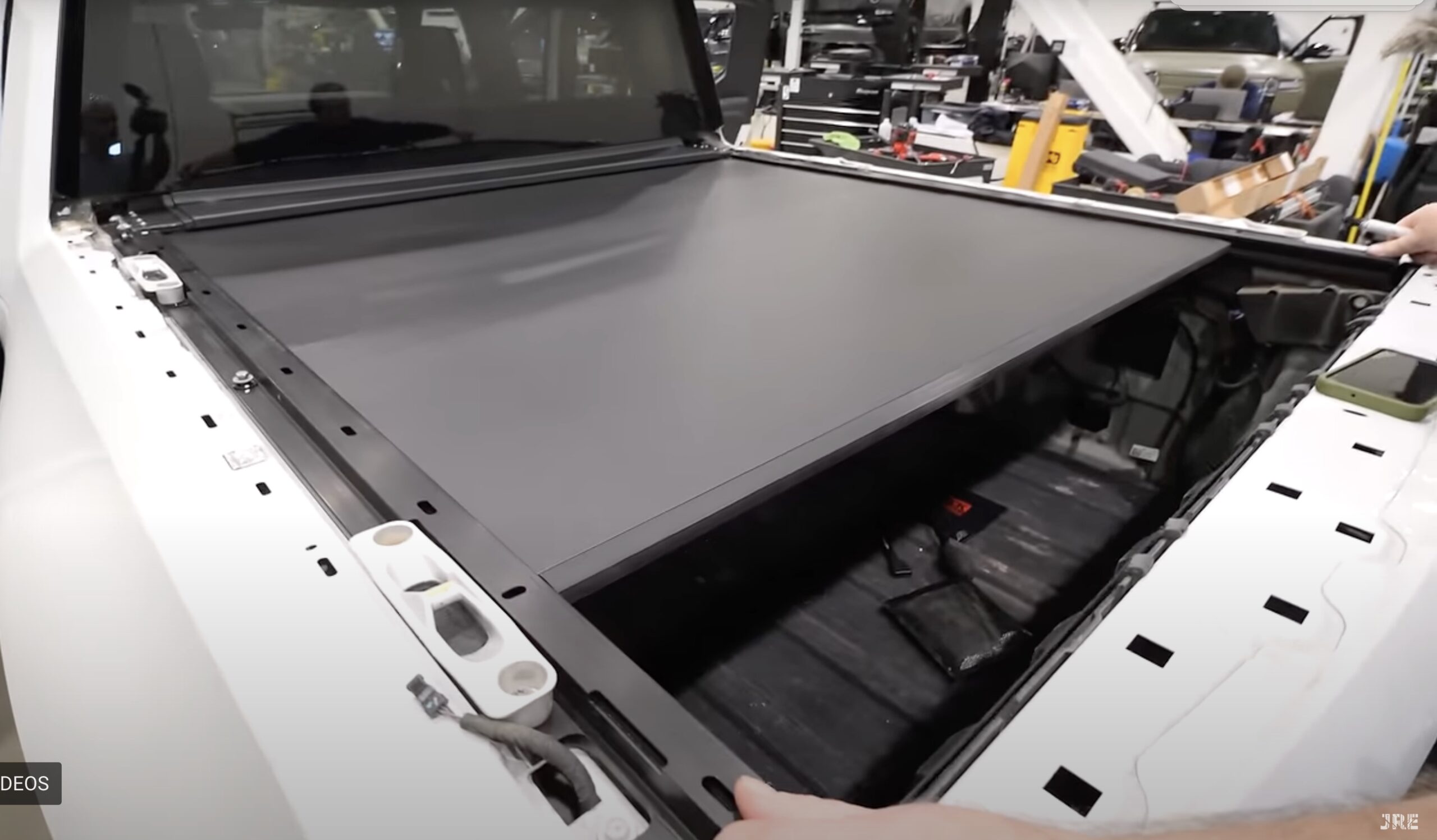 JerryRigEverything 2 year R1T review video w/ look @ tonneau cover and ...