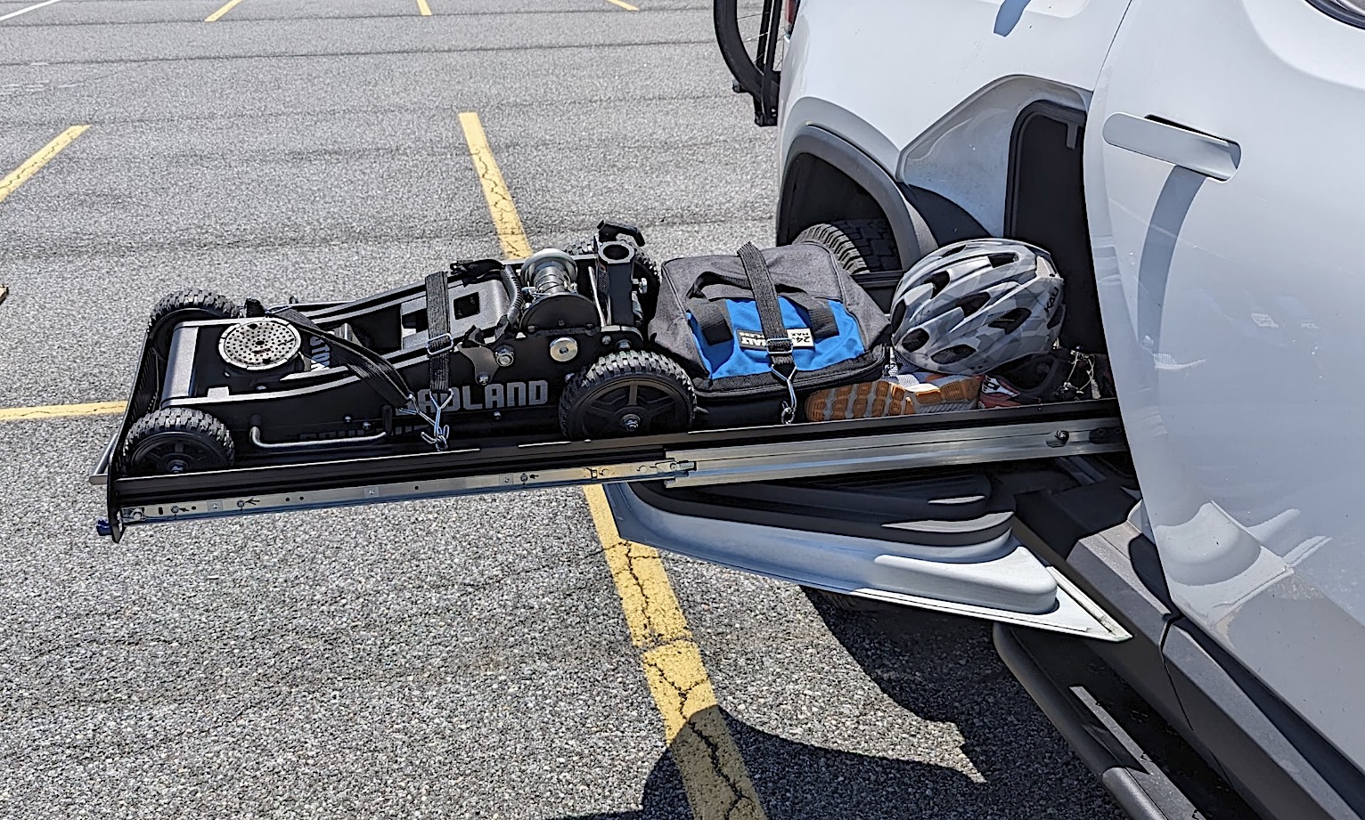 EVBASE R1T Gear Tunnel Slide/Drawer Review & Demo | Rivian Forum - R1T ...