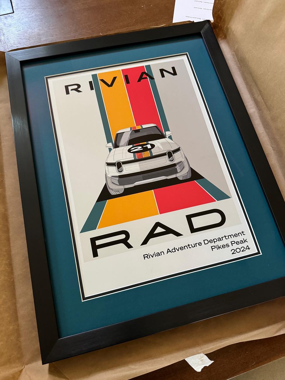 Pikes Peak poster: RAD Rivian Adventure Department | Rivian Forum - R1T ...