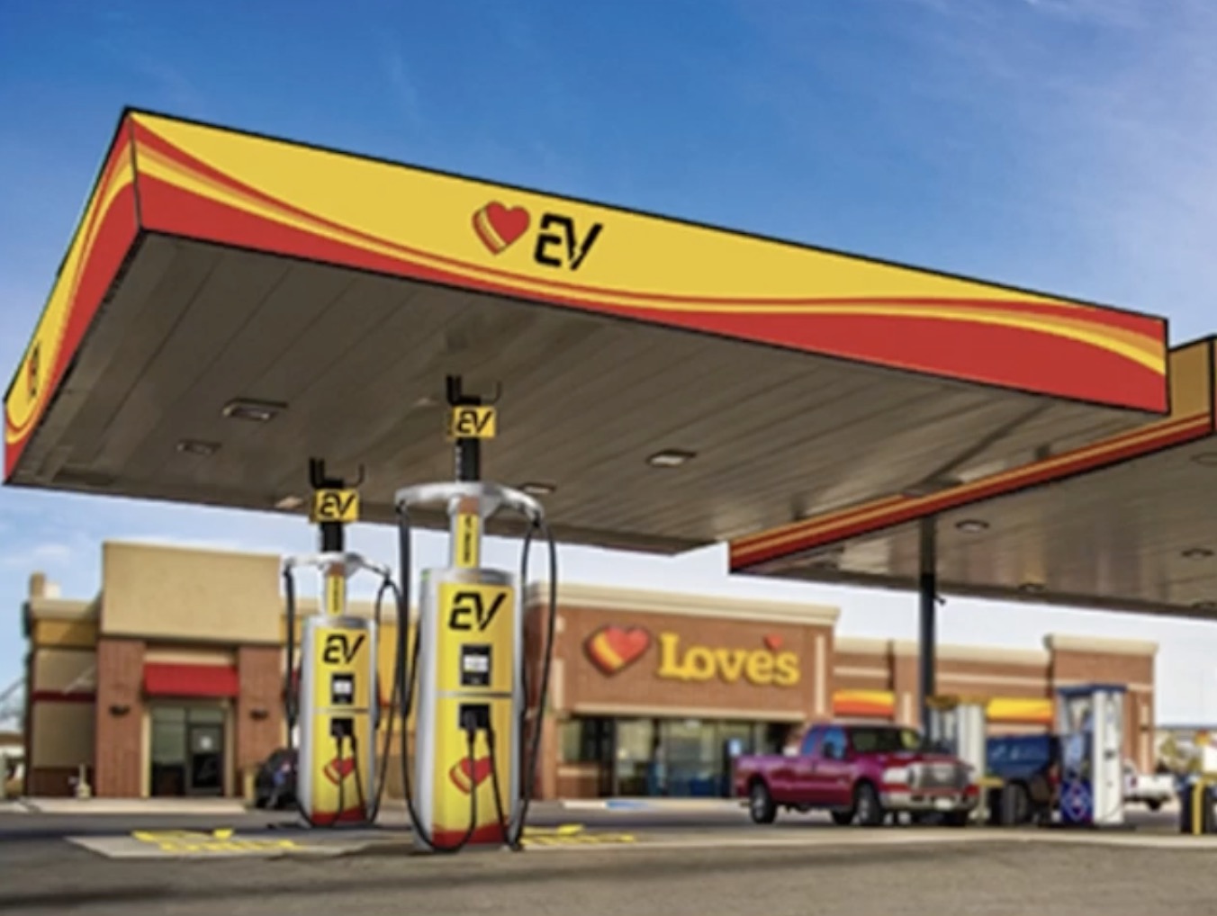 Love's Charging Network Rollout | Rivian Forum - R1T R1S R2 R3 News ...