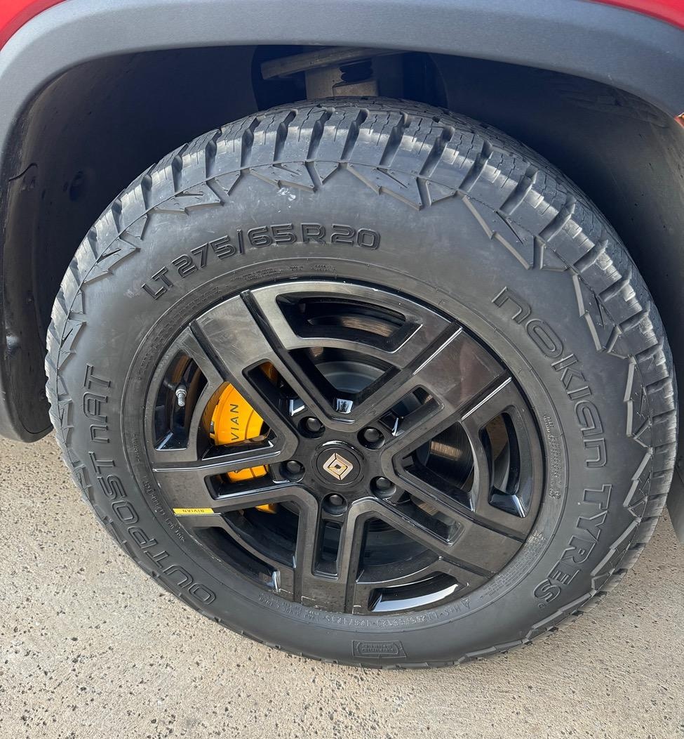 Nokian nAT Outpost Tires 275/65/r20 on R1T ole red review: so far so ...