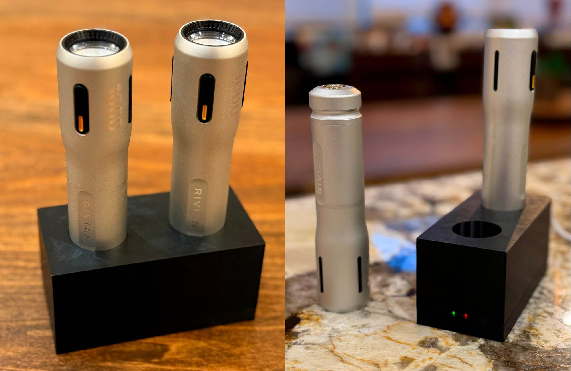 DIY Rivian Torch (flashlight) Dual Desktop Charger | Rivian Forum - R1T ...