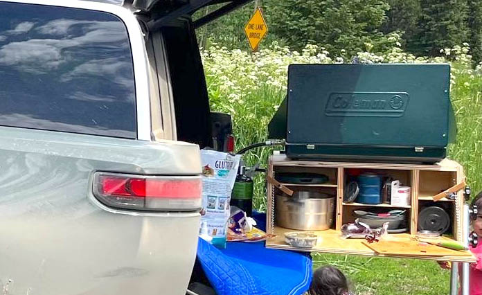 R1S kitchen setup with Snowpeak / Stanluck IGT system | Rivian Forum ...