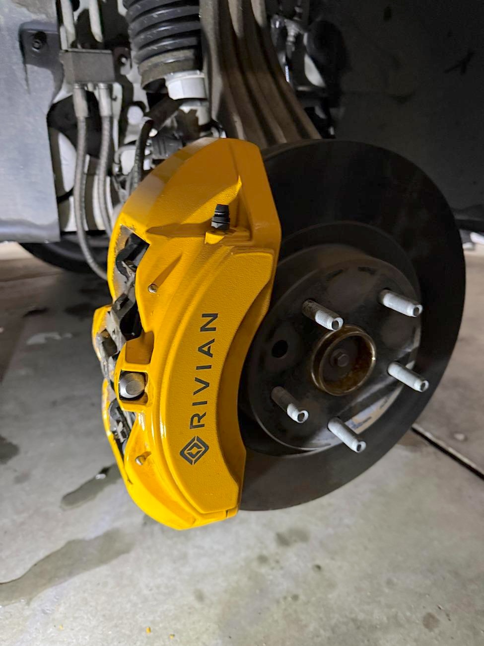 Brake Pad Replacement DIY for Rivian R1 | Rivian Forum - R1T R1S R2 R3 ...