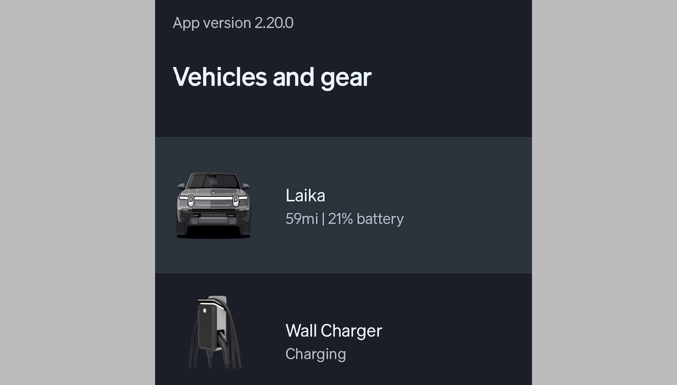 Rivian iOS app 2.20 is out! | Rivian Forum - R1T R1S R2 R3 News, Specs ...