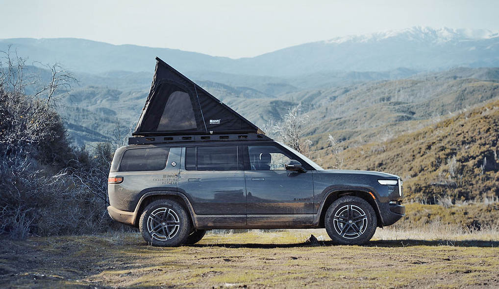 The Ultimate Rivian R1S Car Camping Guide: Mattress, iPad Mount ...
