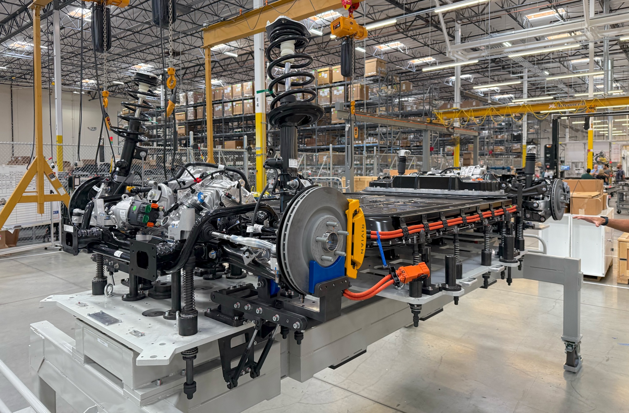 R2 photo from RJ: "R2 battery, propulsion and chassis in marriage ...