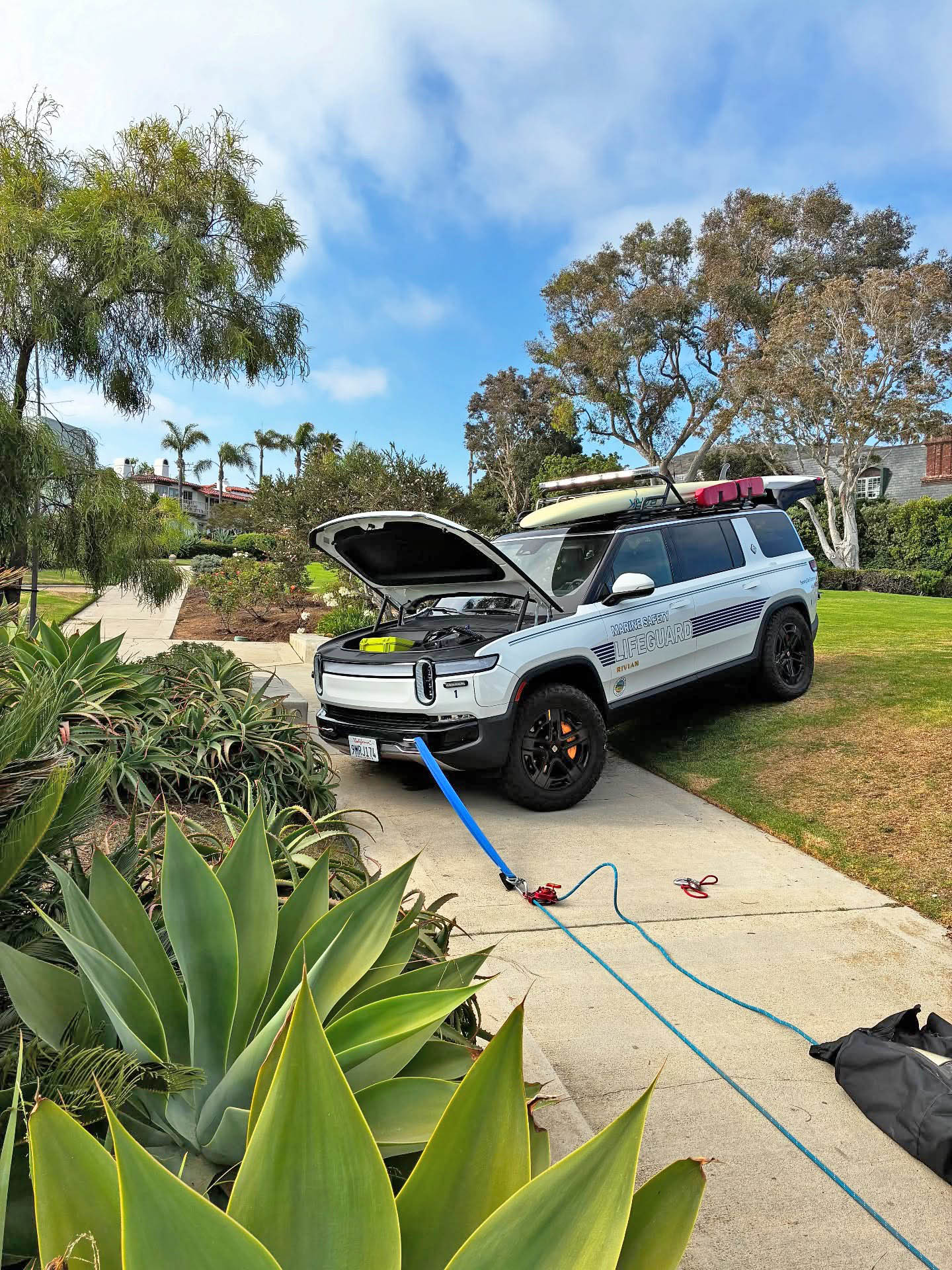 New function: rope anchor in actual cliff rescue (Laguna Beach ...