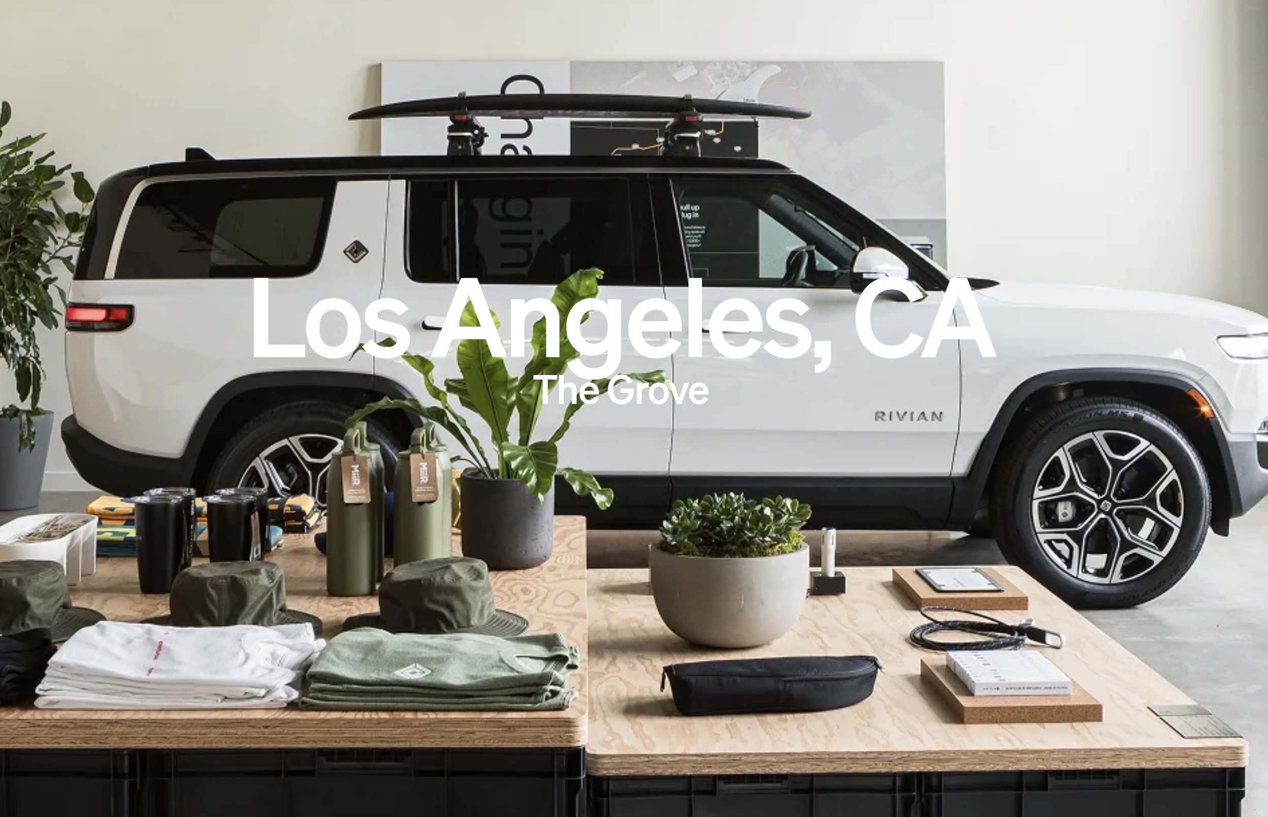 New Rivian Space opening at The Grove in LA on July 25 | Rivian Forum ...