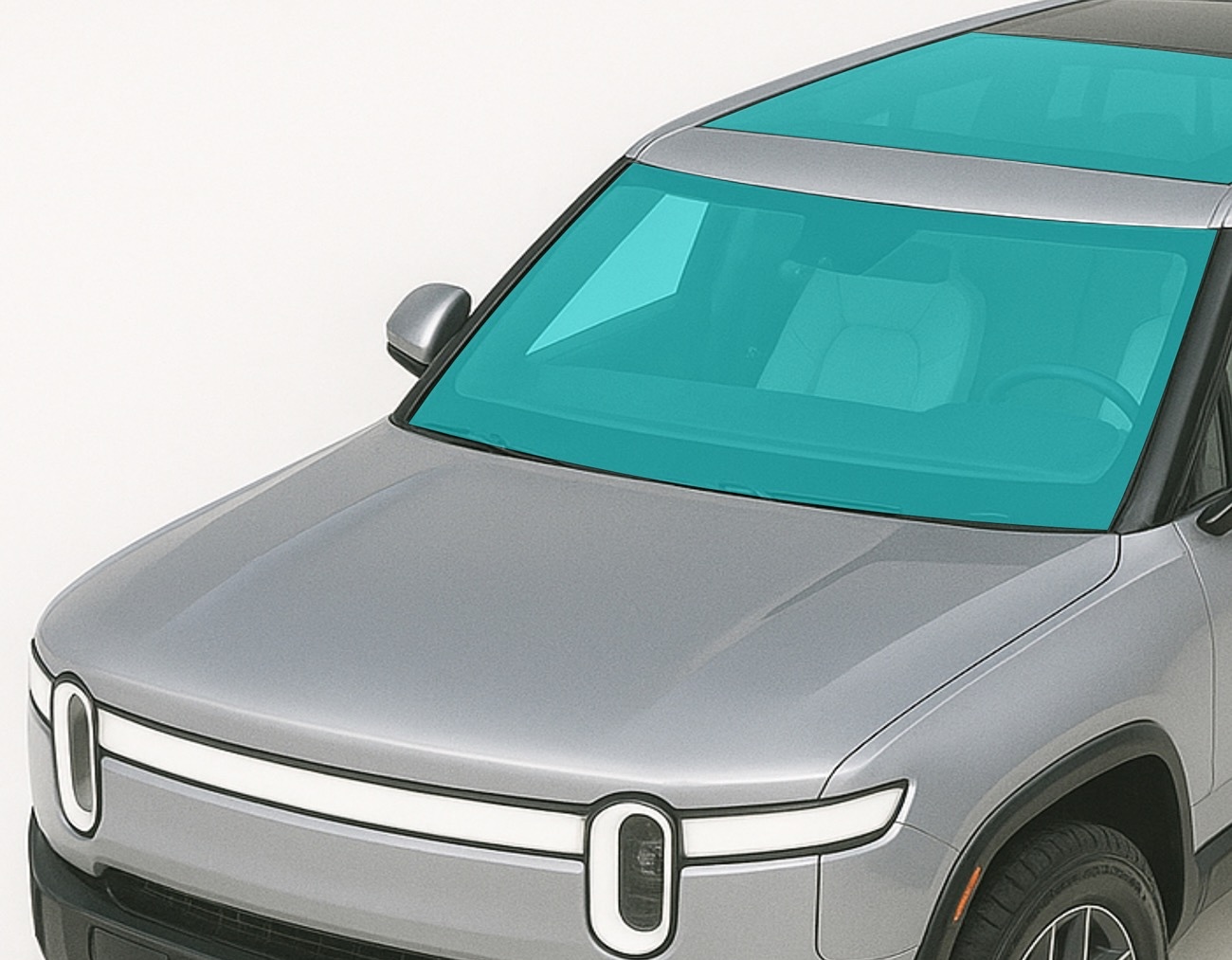 Windshield & Sunroof Protection Film - DIY Pre-Cut / UV + IR Blocking ...