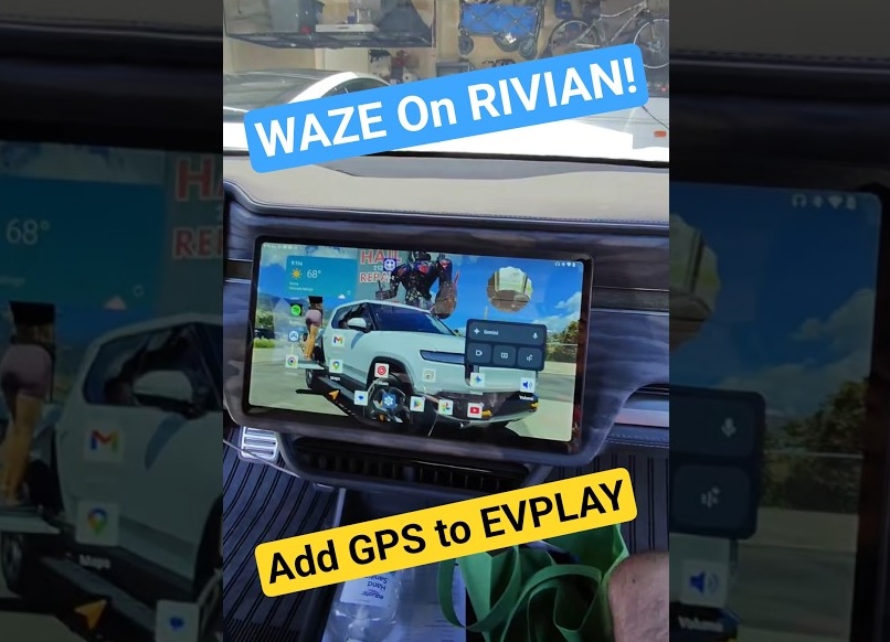 Adding GPS puck to EVPLAY on Gen 1 for Waze & Google Maps | Rivian ...