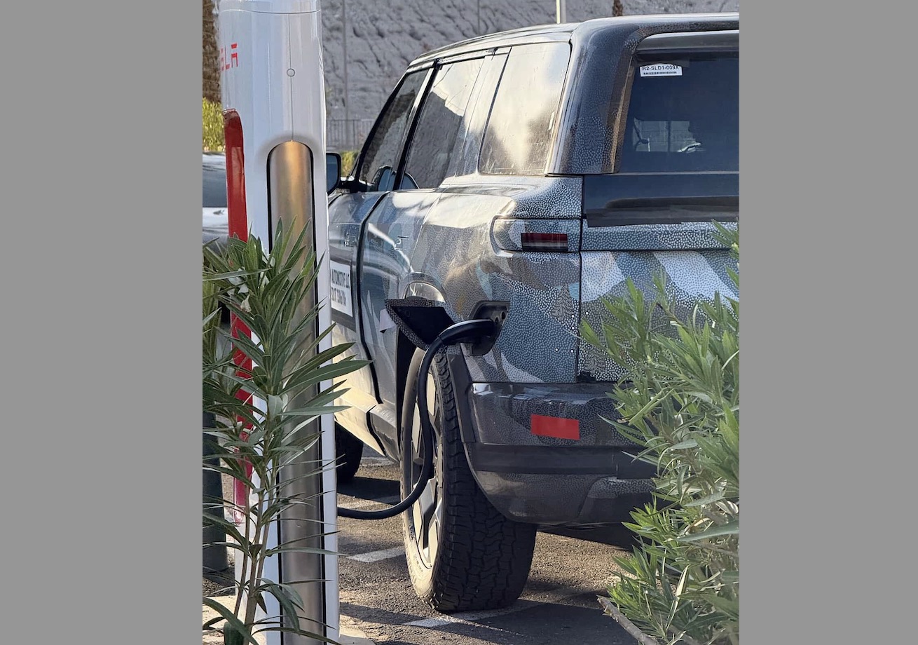 R2 spotted charging via NACS port at Tesla Supercharger | Page 3 ...