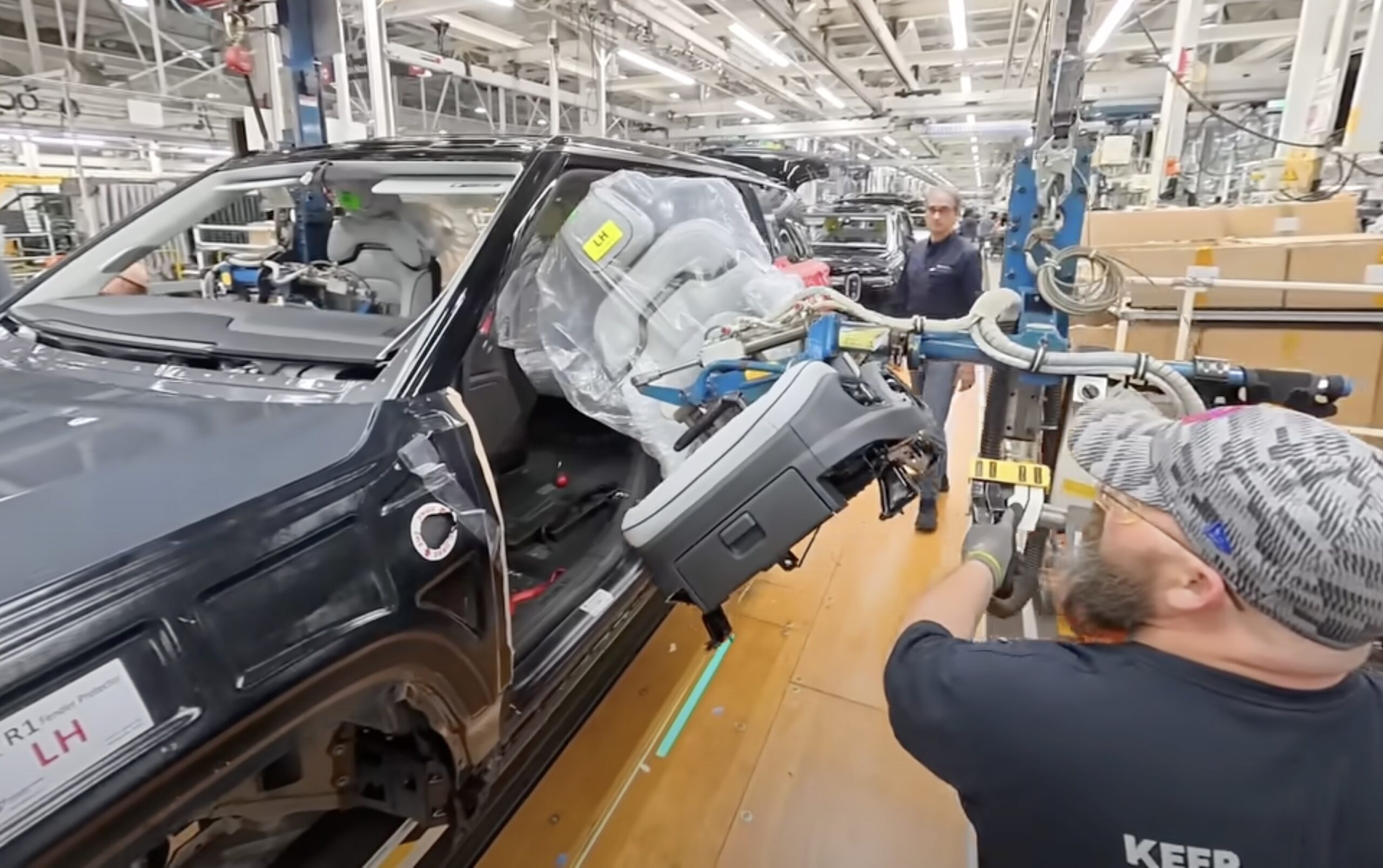 Jerry Rig takes tour of the Rivian Factory in Normal | Rivian Forum ...